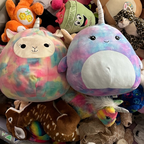 Toys | Huge Lot Of Plush Stuffed Animals Variety Of Brands | Poshmark